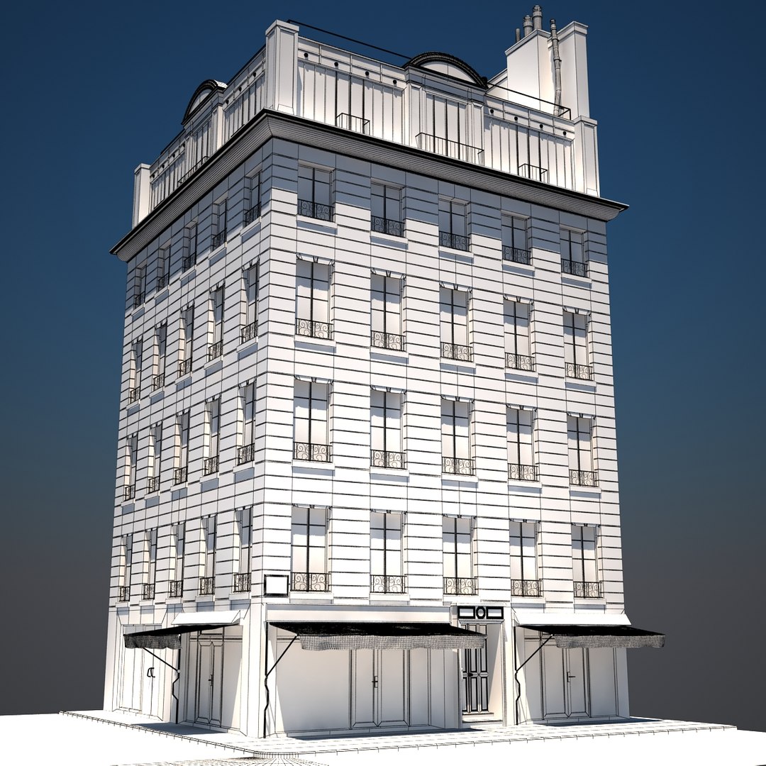 3d Old Building Hd 06