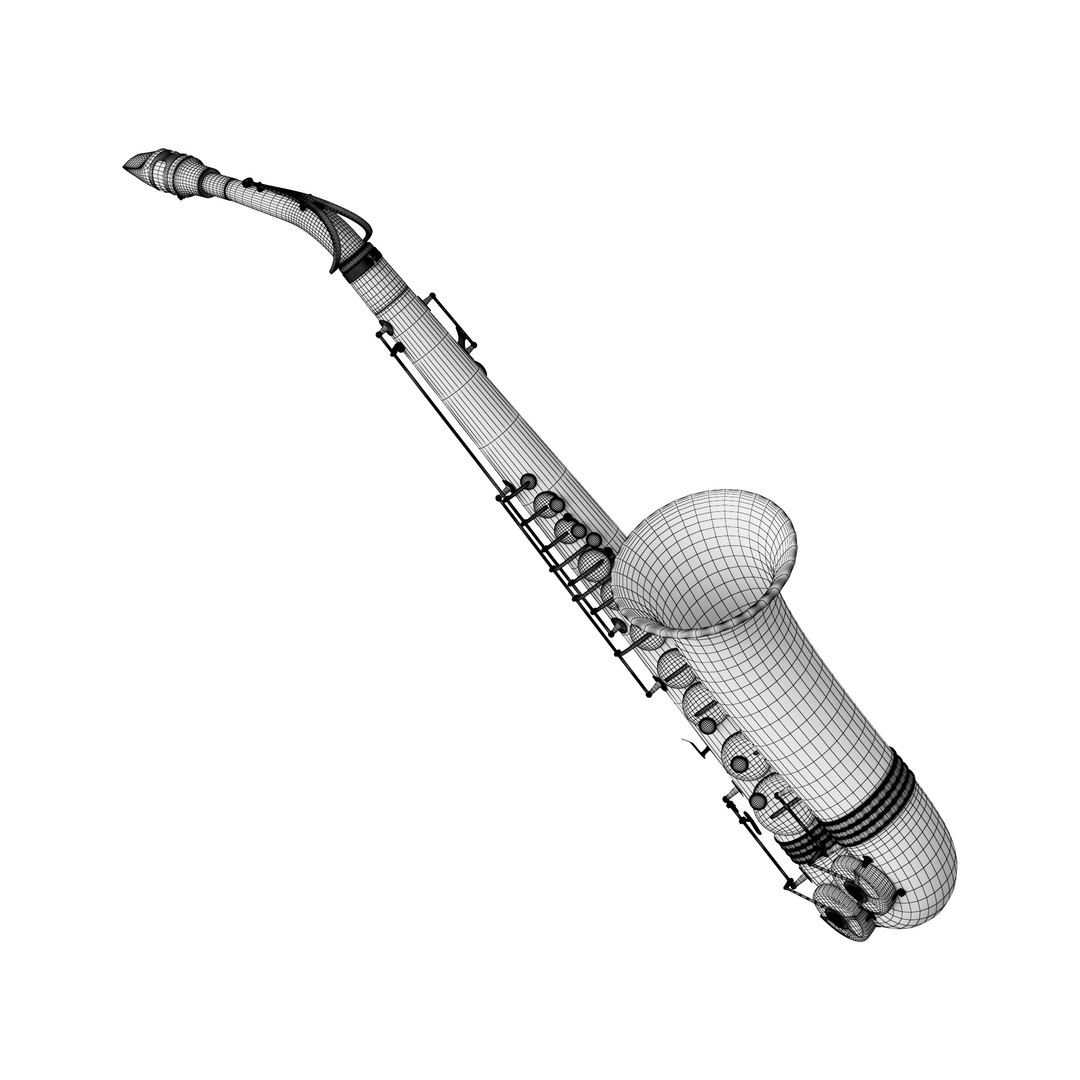 Saxophone 3D - TurboSquid 1787944