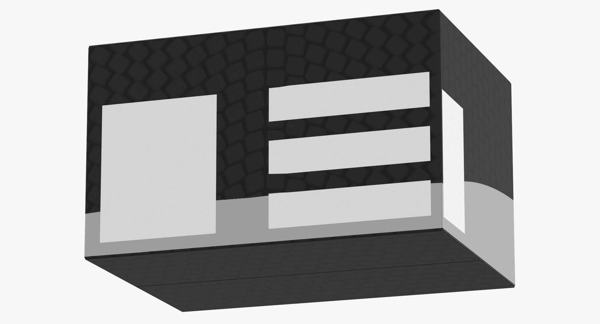 3D Boxed Microwave Oven Device Blank and Generic Label - TurboSquid 2071646
