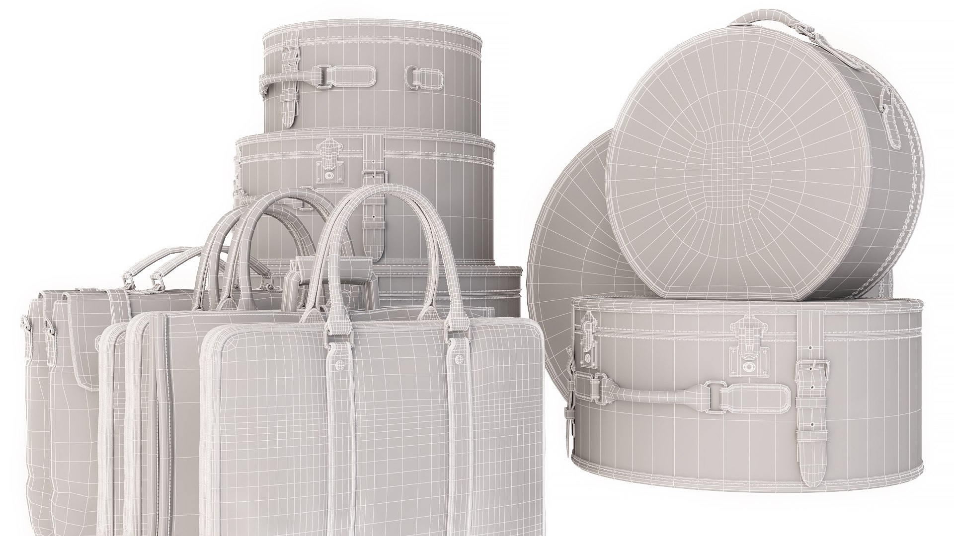 Collection of Bags 3D model - TurboSquid 2049312