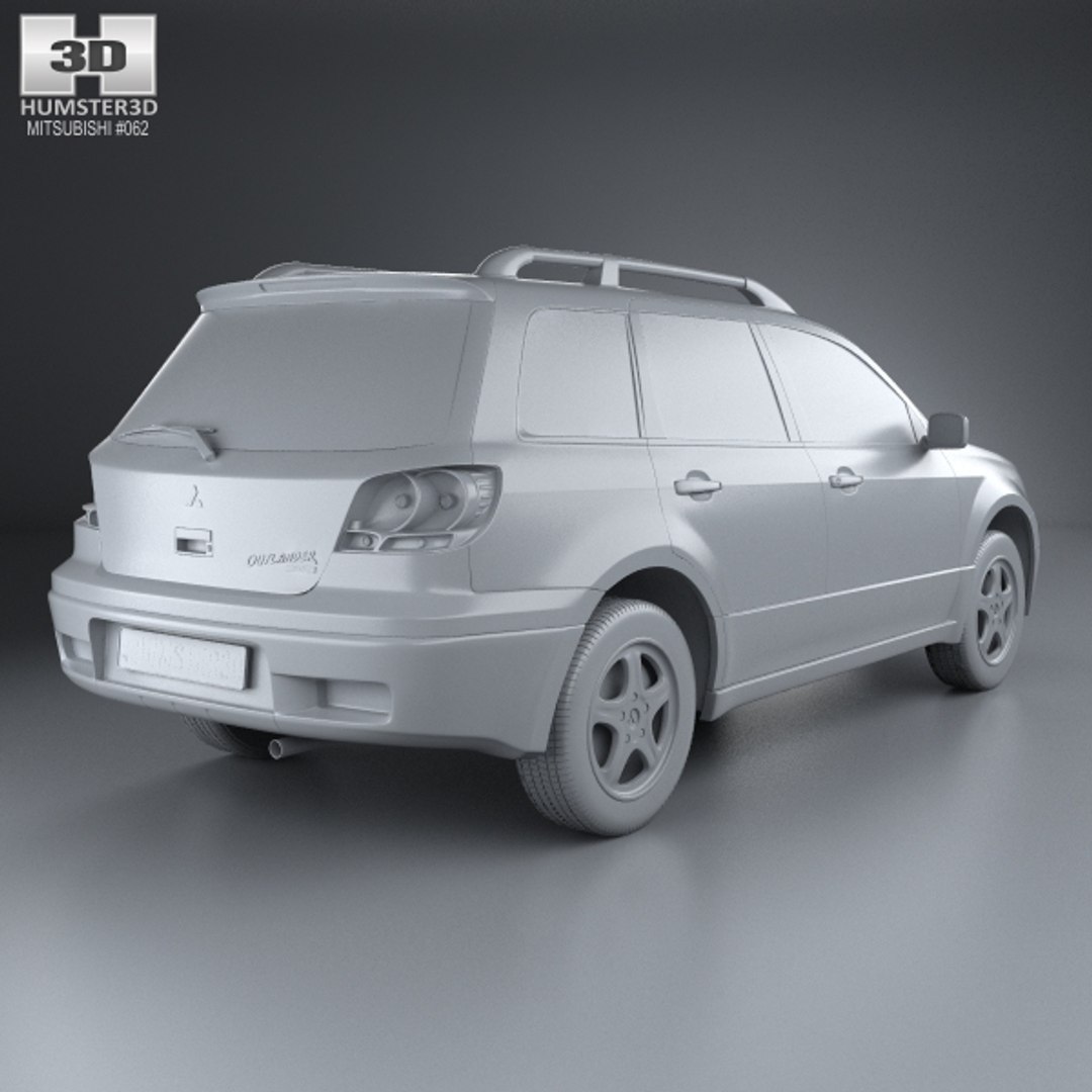 Mitsubishi Outlander 2003 3D Model - TurboSquid 1161147