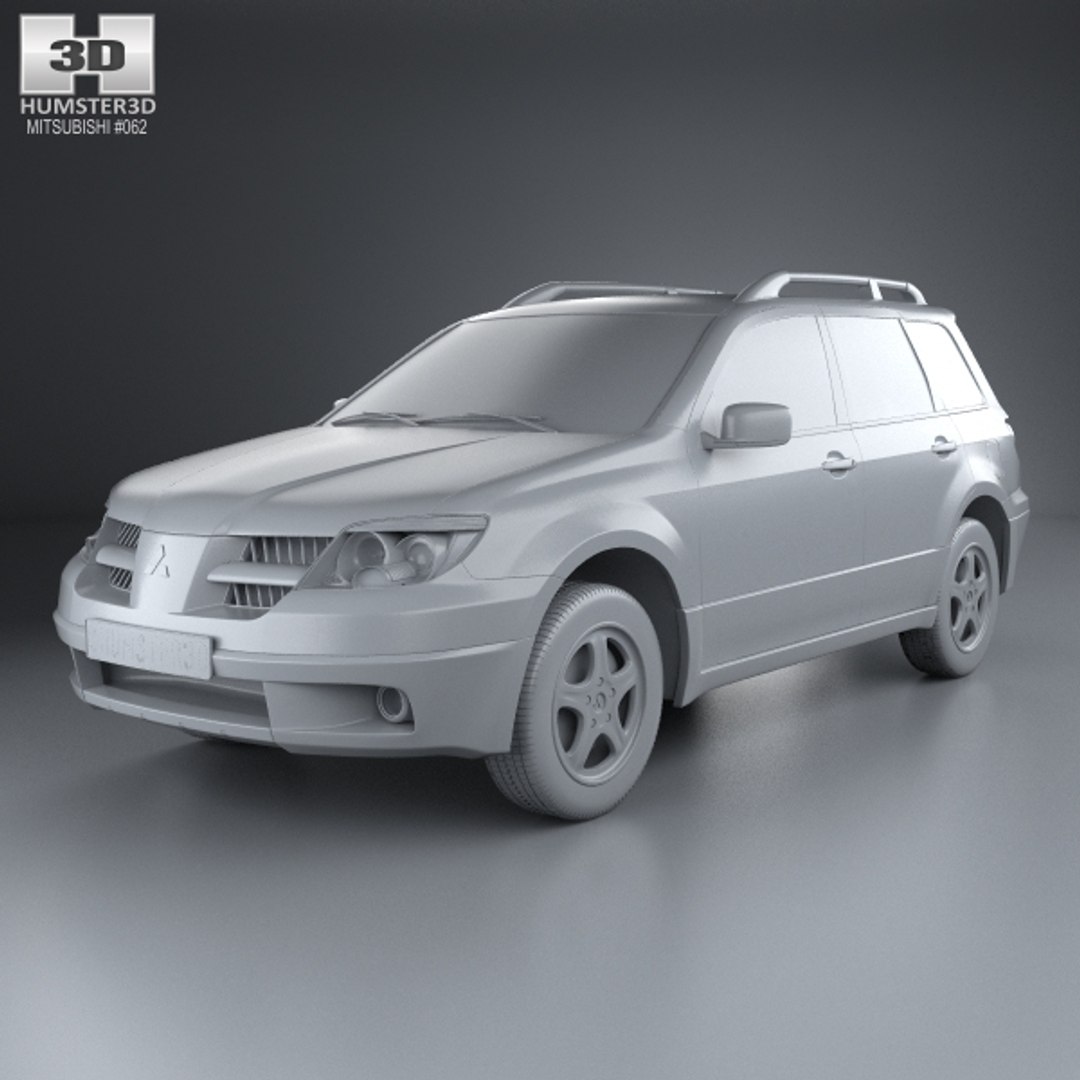 Mitsubishi Outlander 2003 3D Model - TurboSquid 1161147