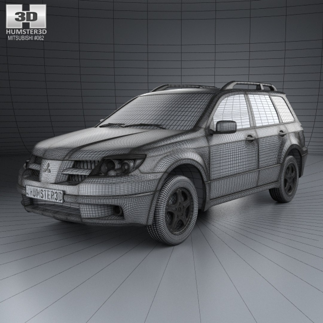 Mitsubishi Outlander 2003 3D Model - TurboSquid 1161147
