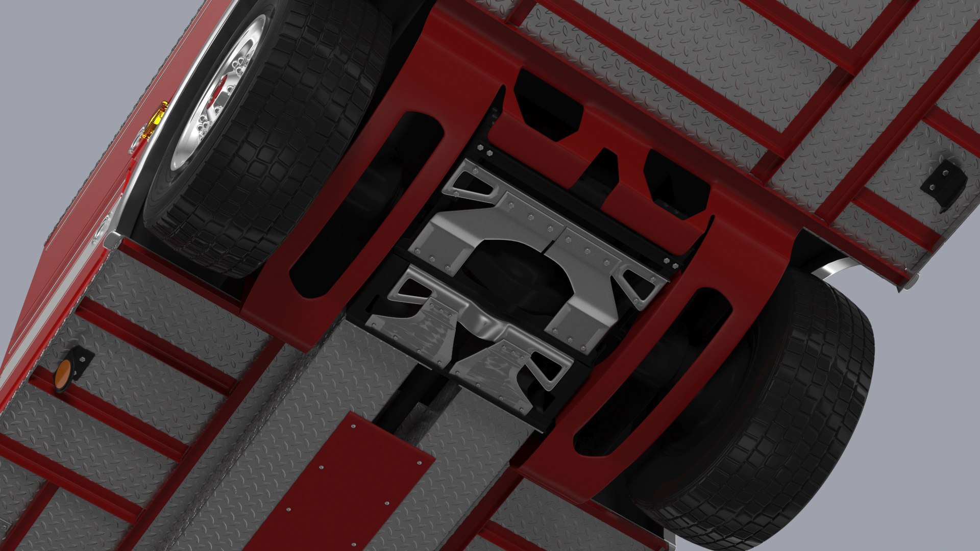 3D Fire Engine Rigged For Maya Model - TurboSquid 2157556