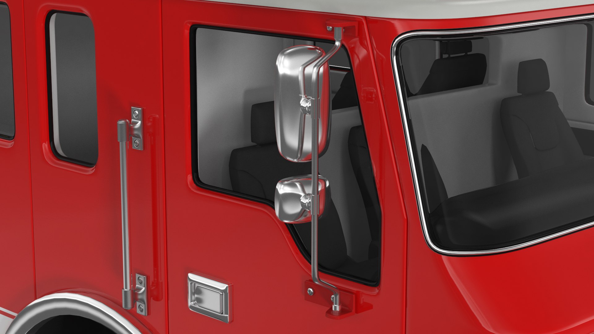 3D Fire Engine Rigged For Maya Model - TurboSquid 2157556