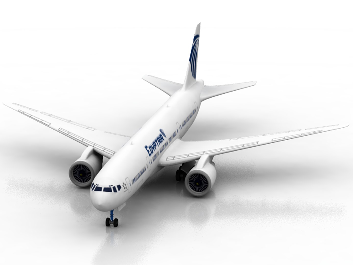 3D Air Plane Boing Model - TurboSquid 1579788