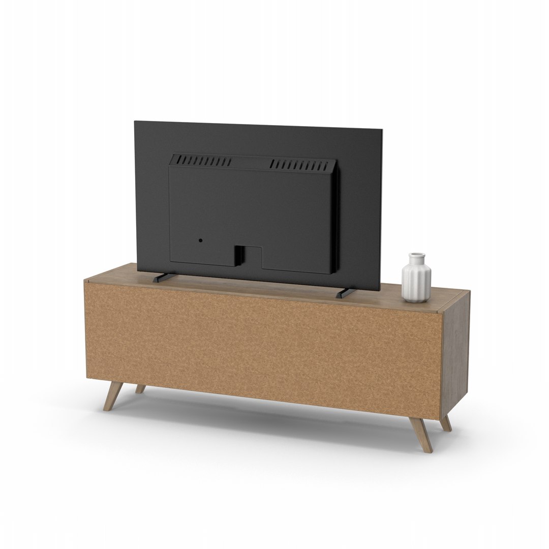 3D TV Stand Set - TurboSquid 2055664