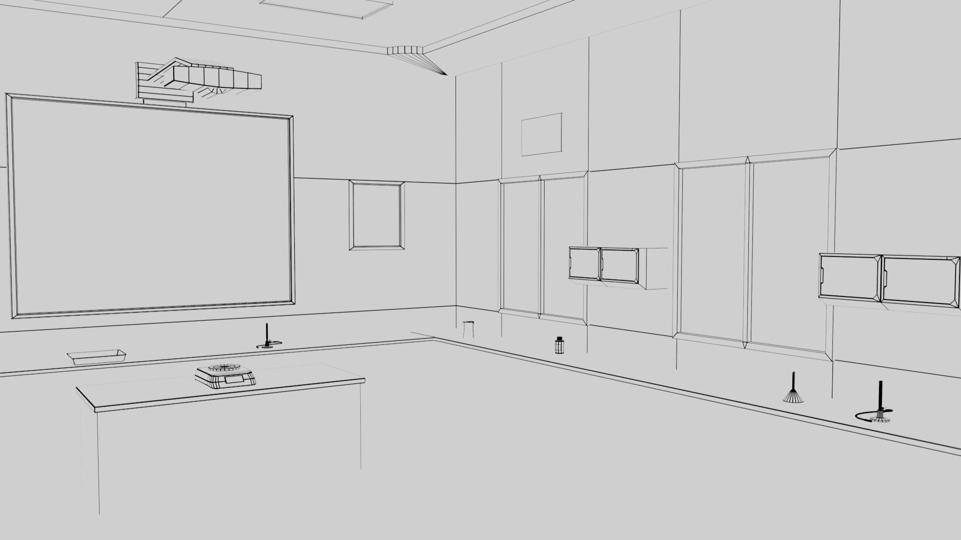 3D Conservation Of Mass Lab - TurboSquid 2020878