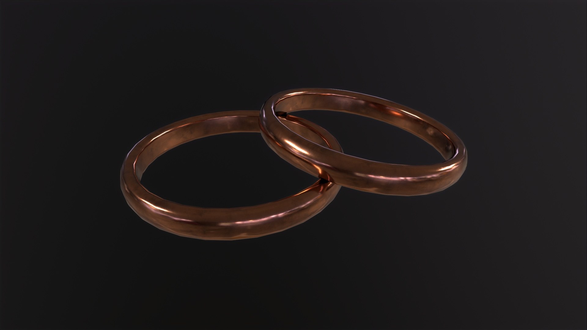 Wedding Rings 3D Model - TurboSquid 2095403