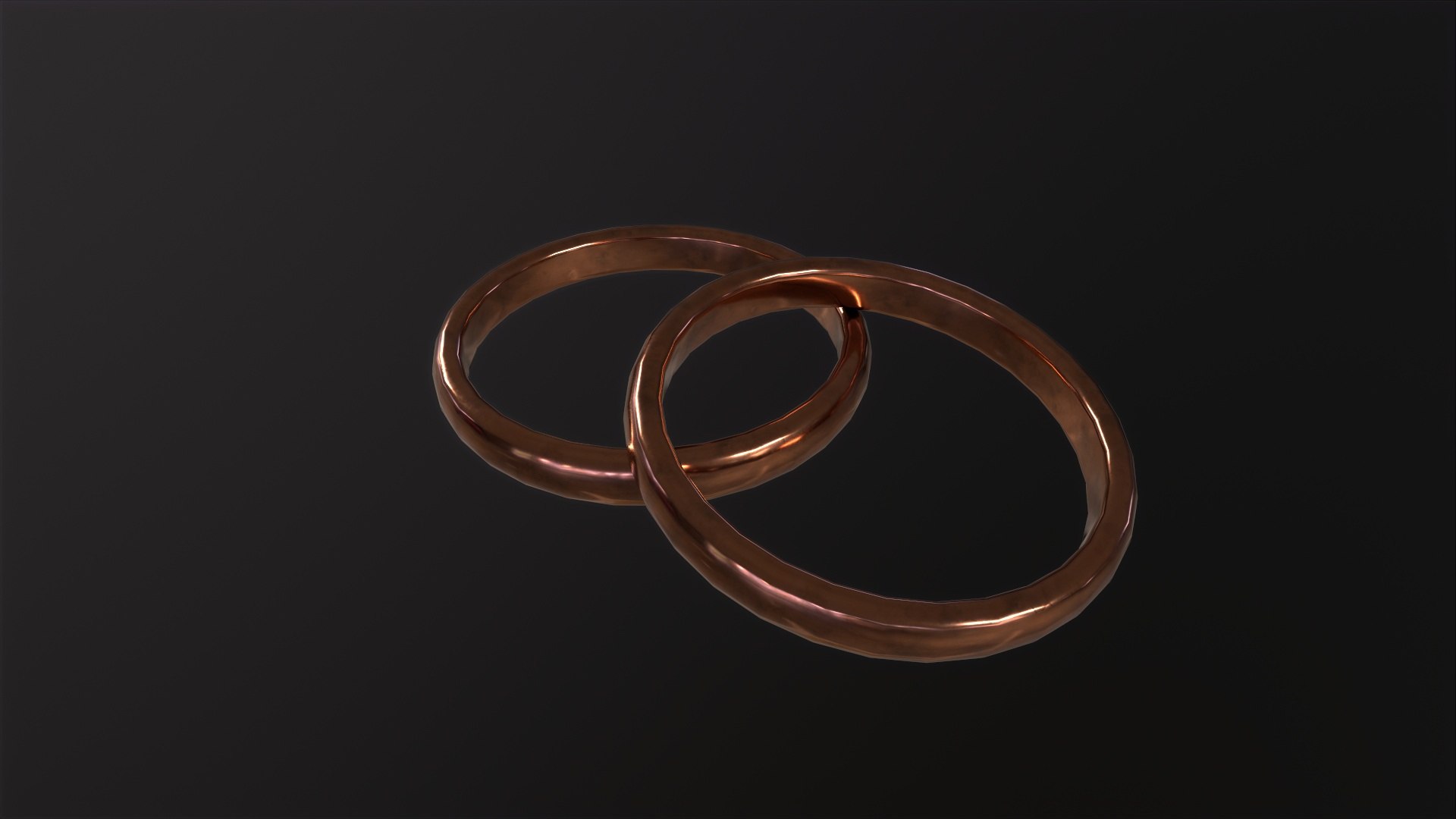 Wedding Rings 3D Model - TurboSquid 2095403