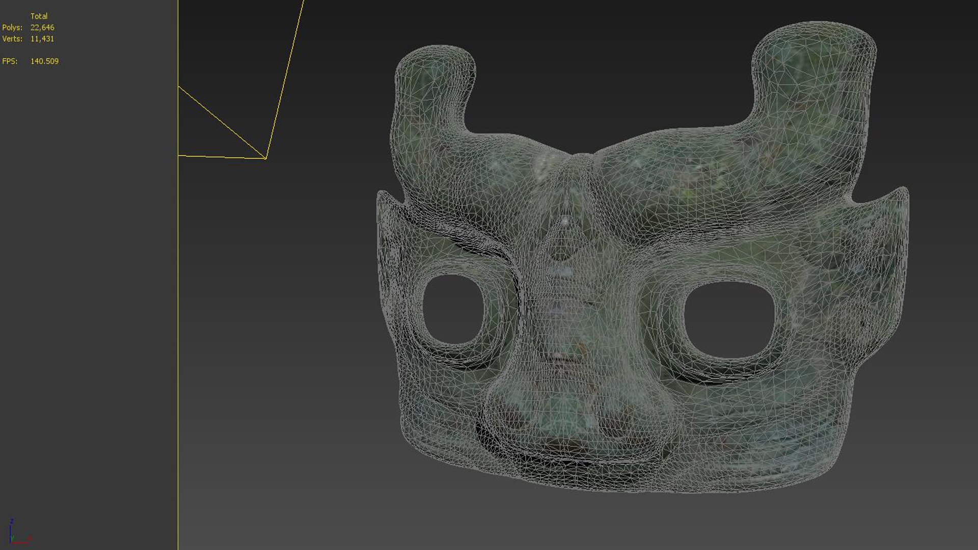 Sanxingdui Ancient Sacrificial Mask Civilization 3D - TurboSquid 2047314
