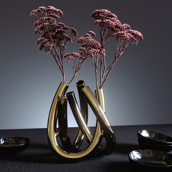 3D triu vase flower - TurboSquid 1375590