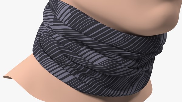 3D Summer Neck Gaiter model - TurboSquid 1782436