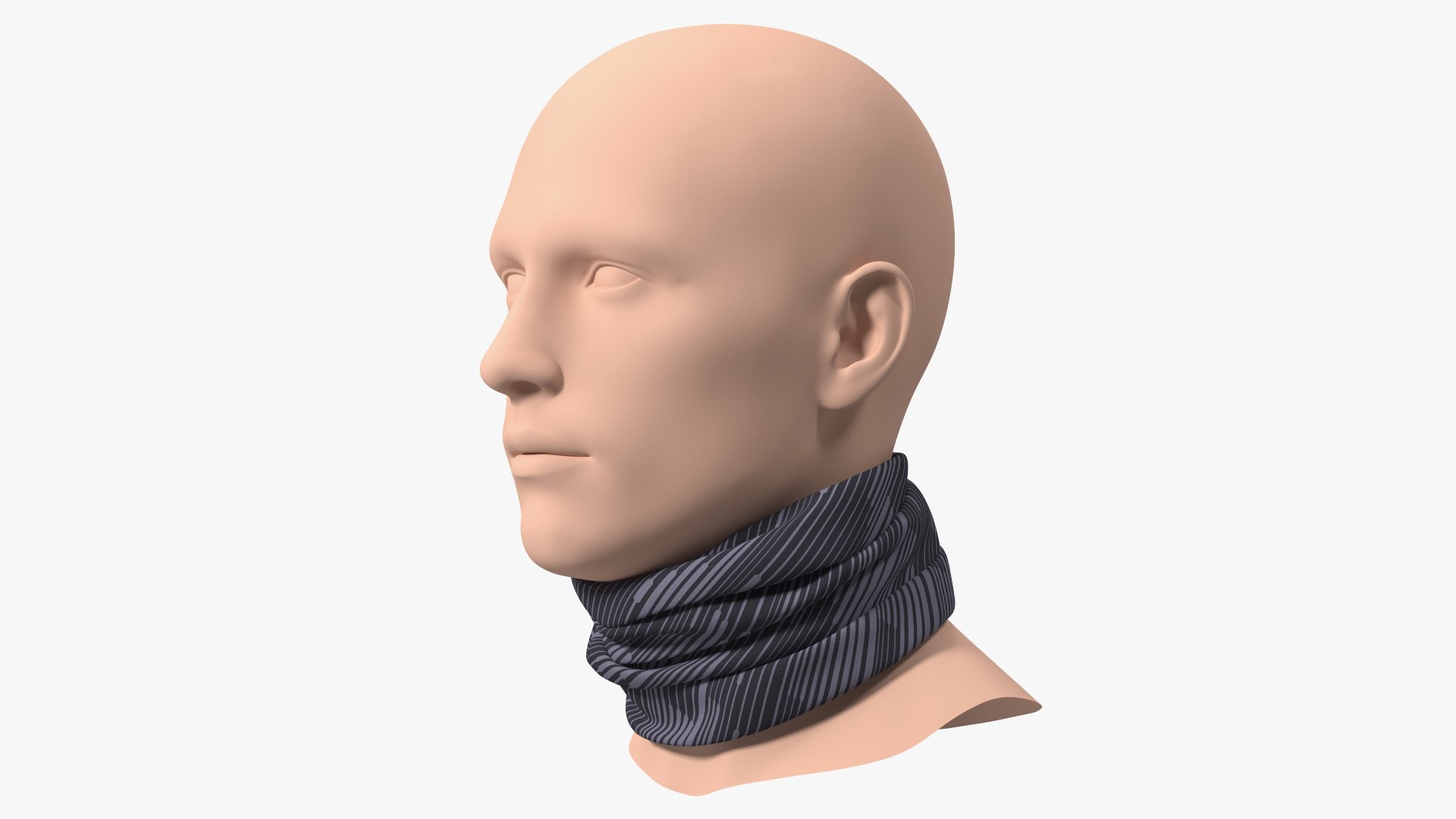 3D Summer Neck Gaiter model - TurboSquid 1782436
