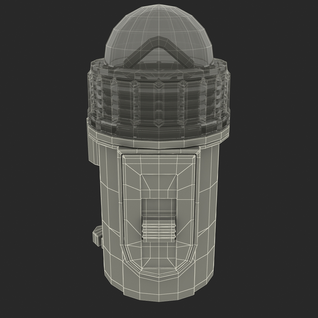 Emergency Strobe Light 3d Max