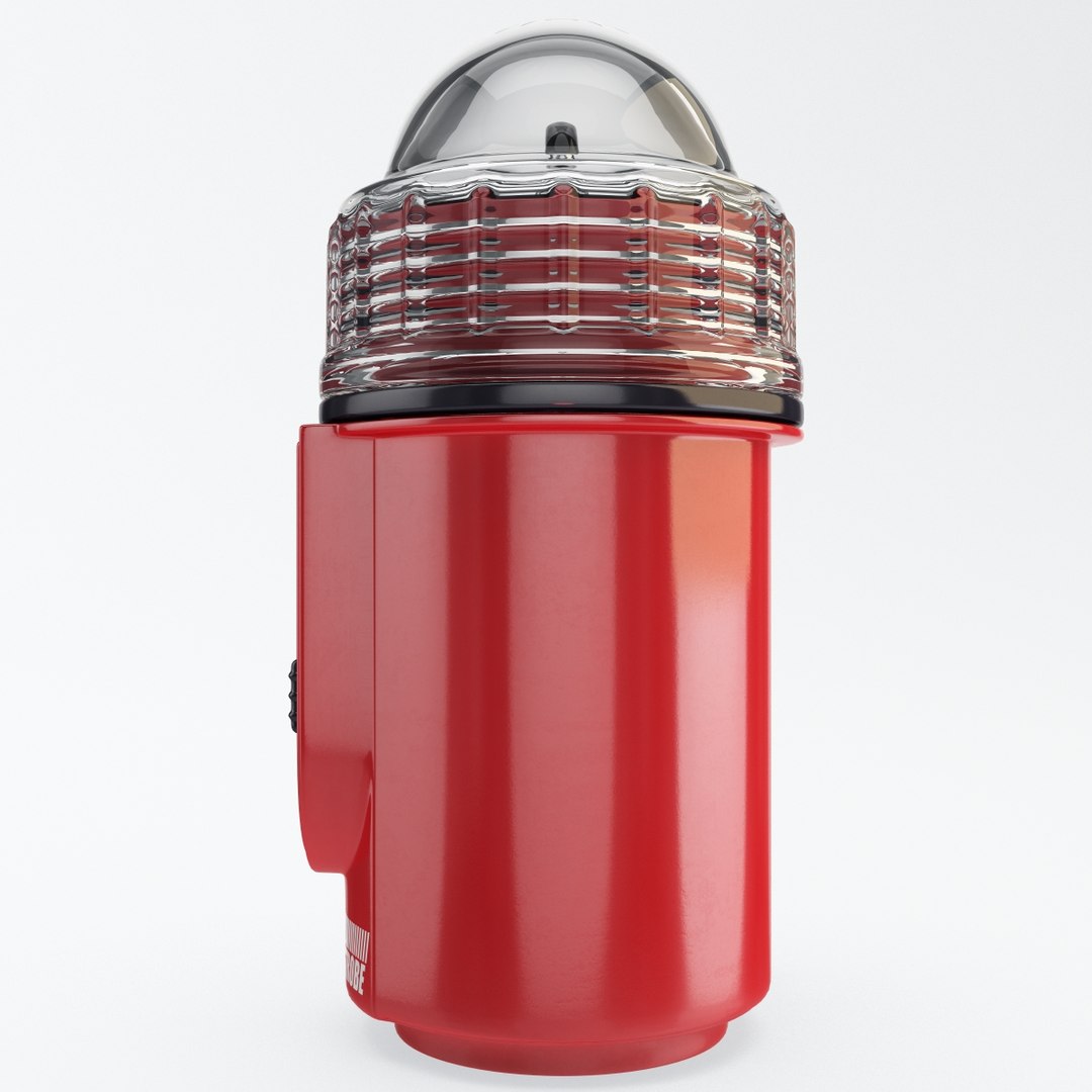 Emergency Strobe Light 3d Max