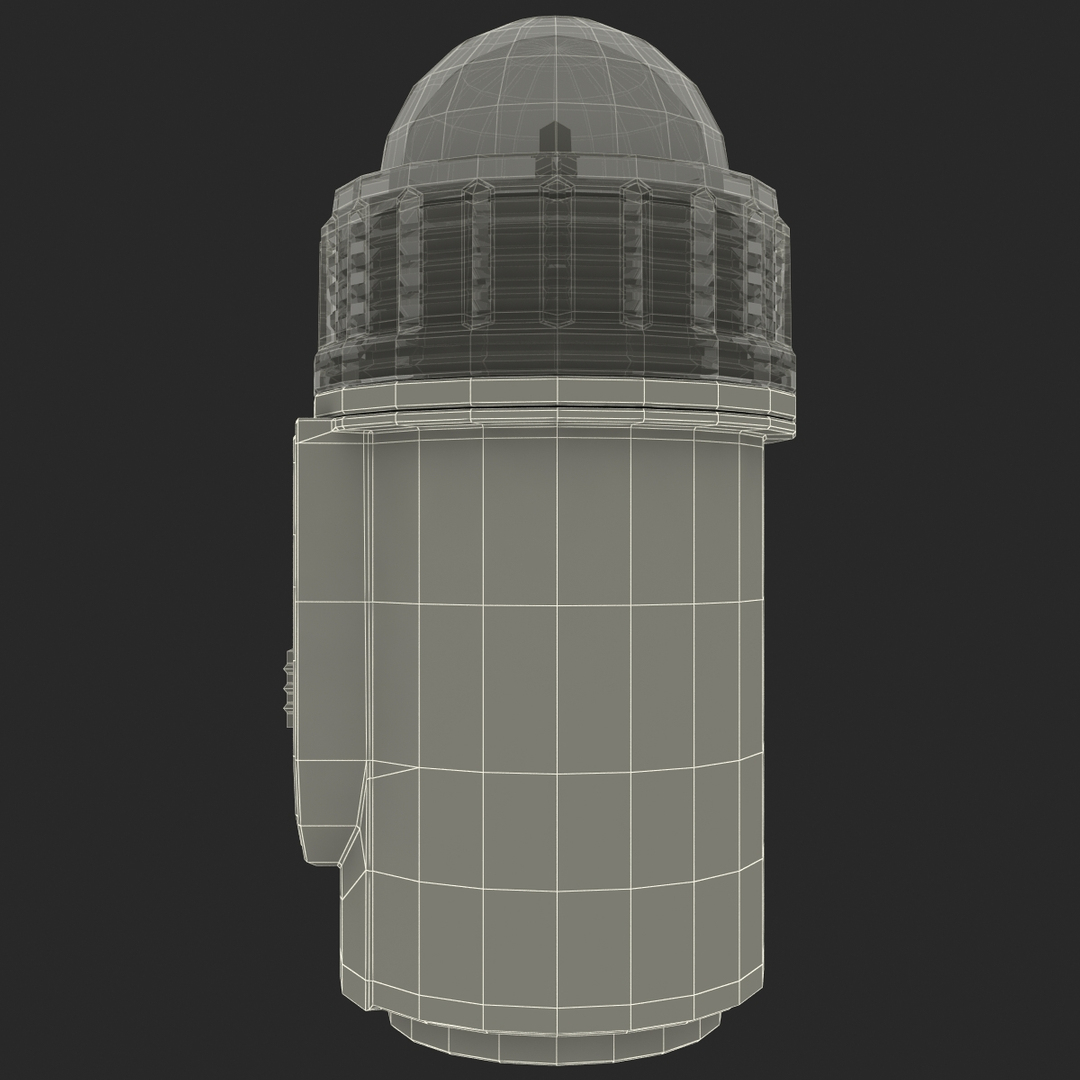 emergency strobe light 3d max