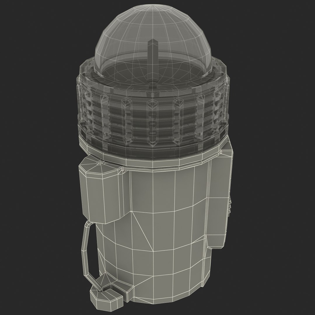 Emergency Strobe Light 3d Max