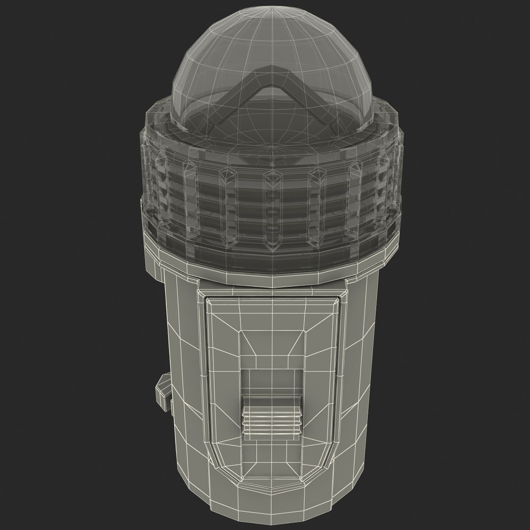 Emergency Strobe Light 3d Max