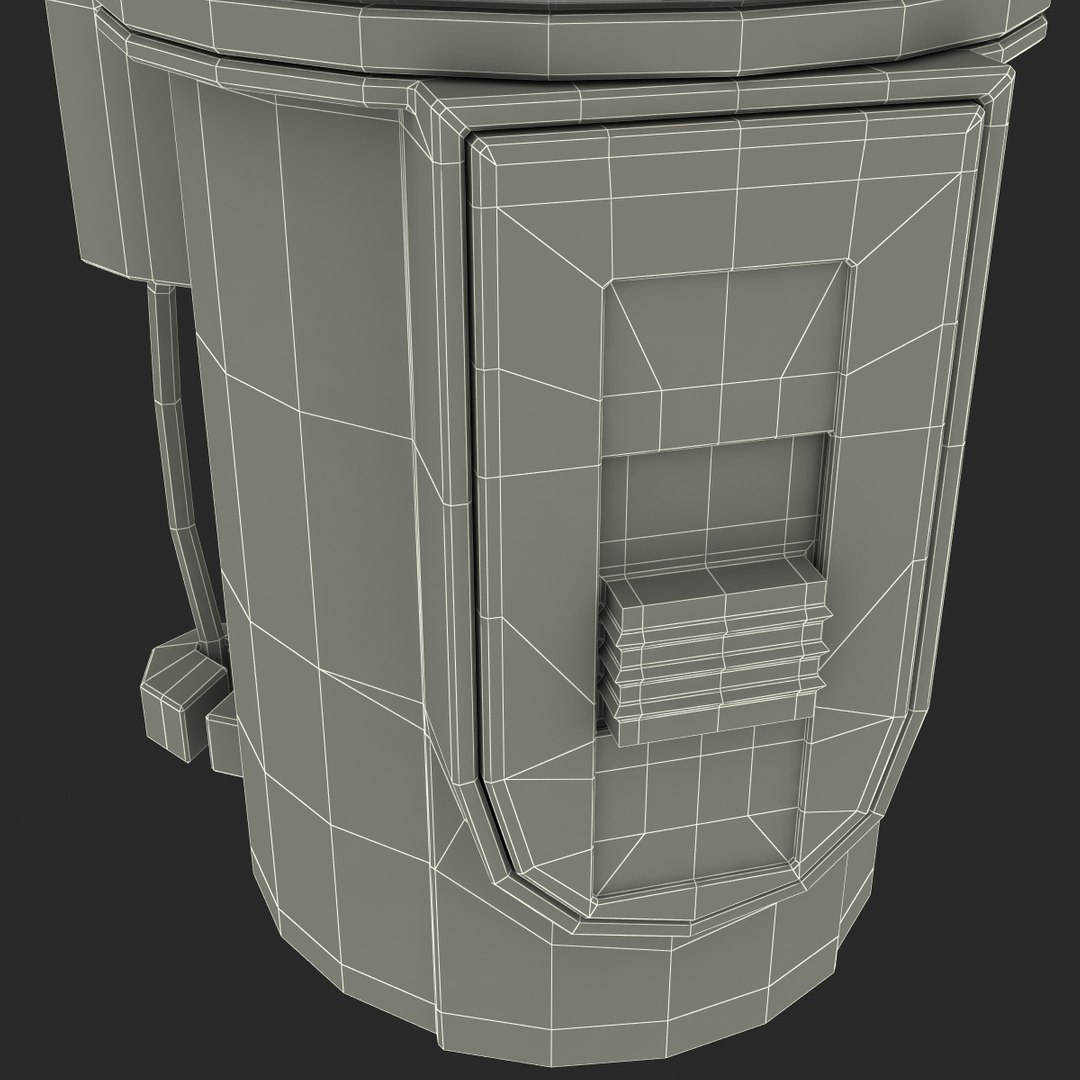 Emergency Strobe Light 3d Max