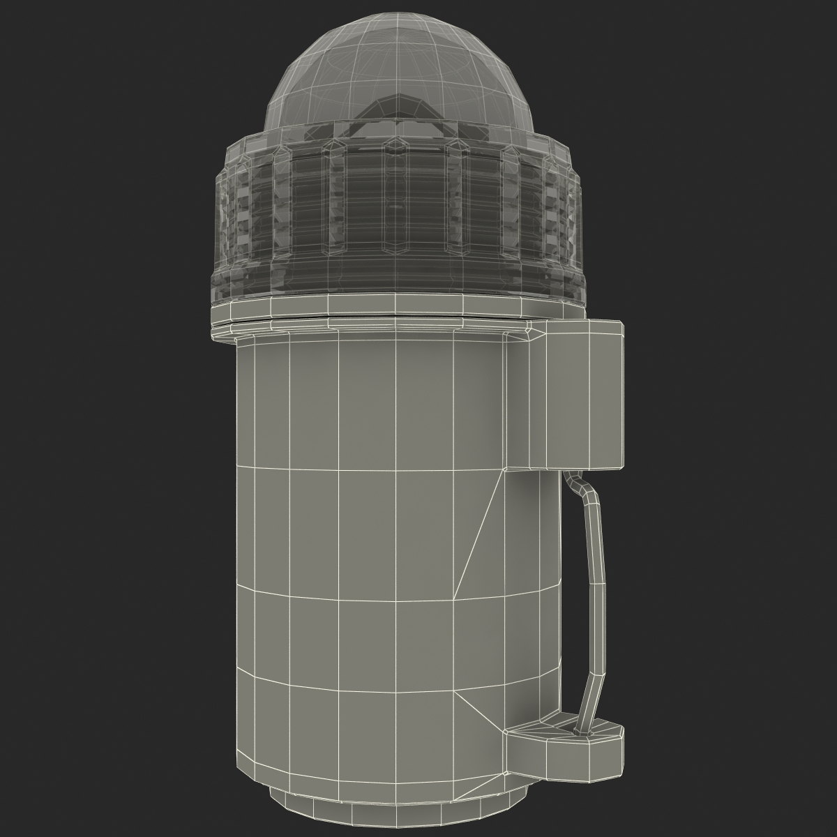 emergency strobe light 3d max