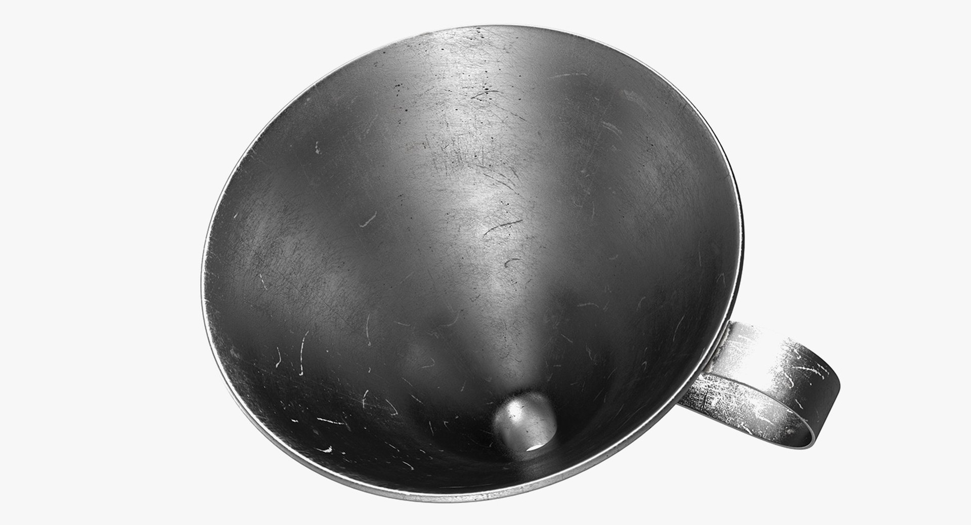 Old Metal Funnel 3D Model - TurboSquid 1362745