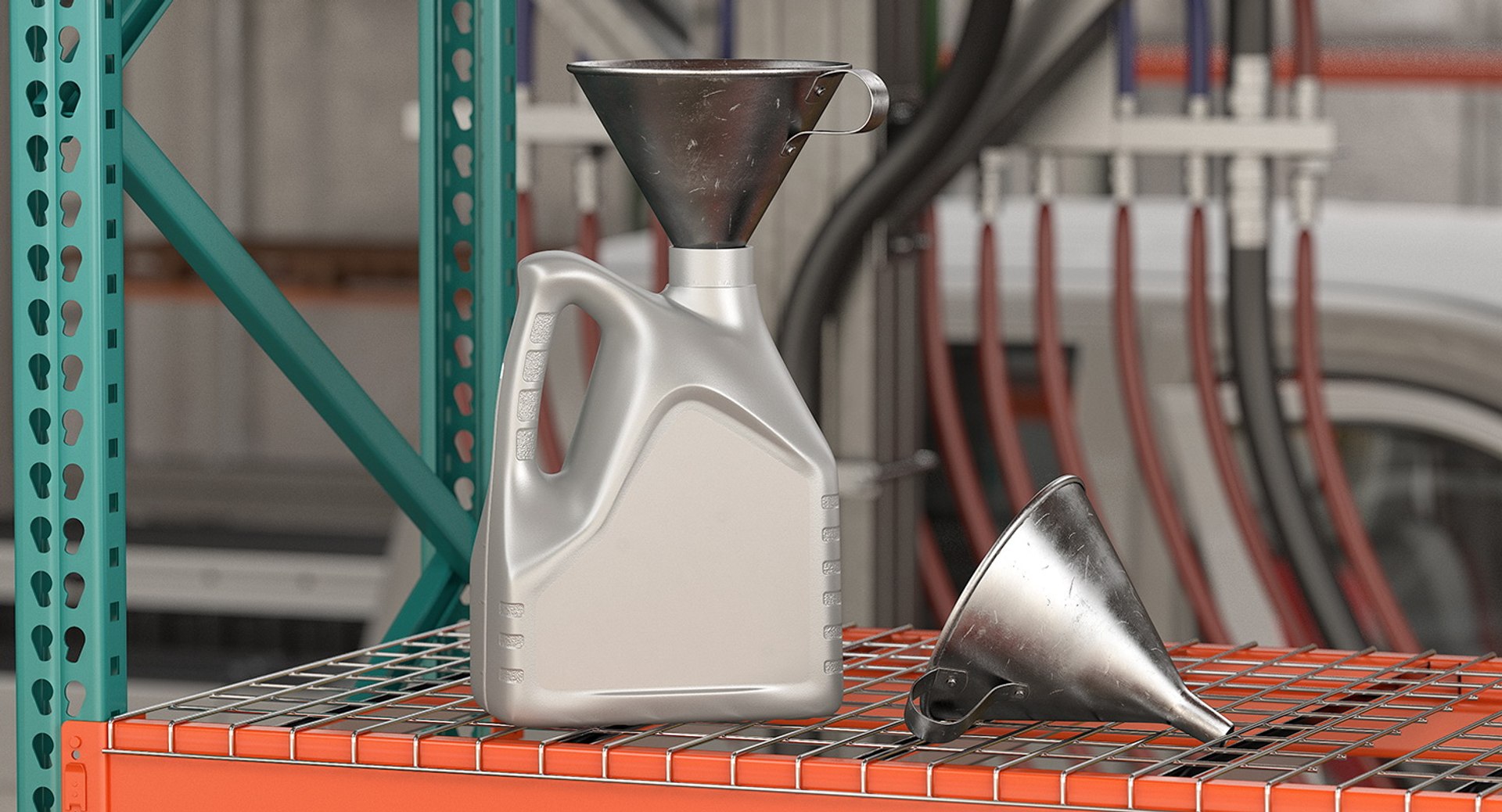 Old Metal Funnel 3D Model - TurboSquid 1362745