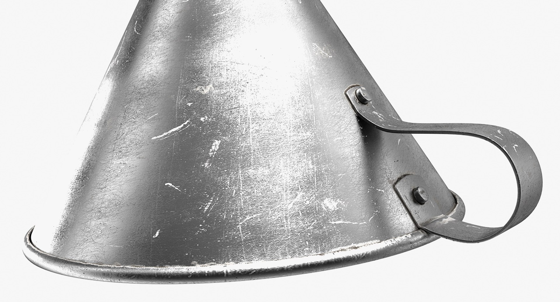 Old Metal Funnel 3D Model - TurboSquid 1362745