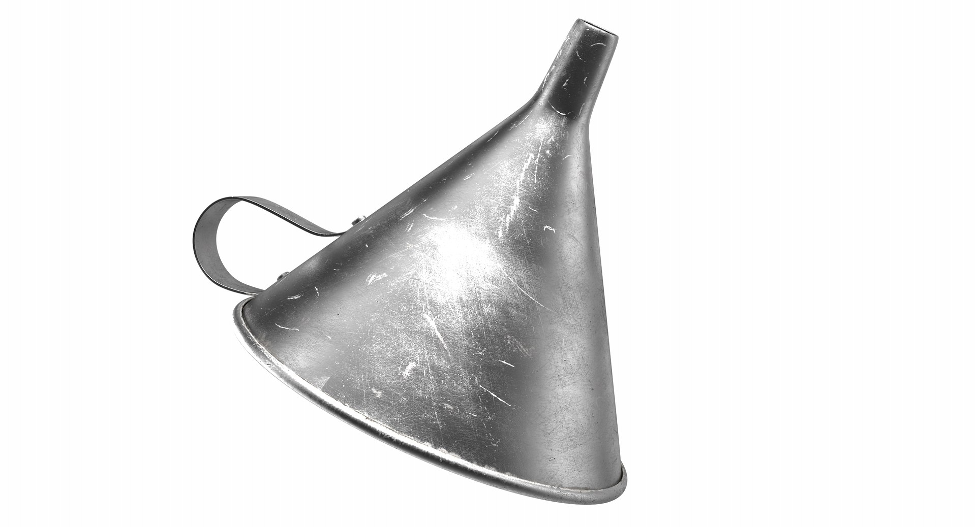 Old metal funnel 3D model - TurboSquid 1362745