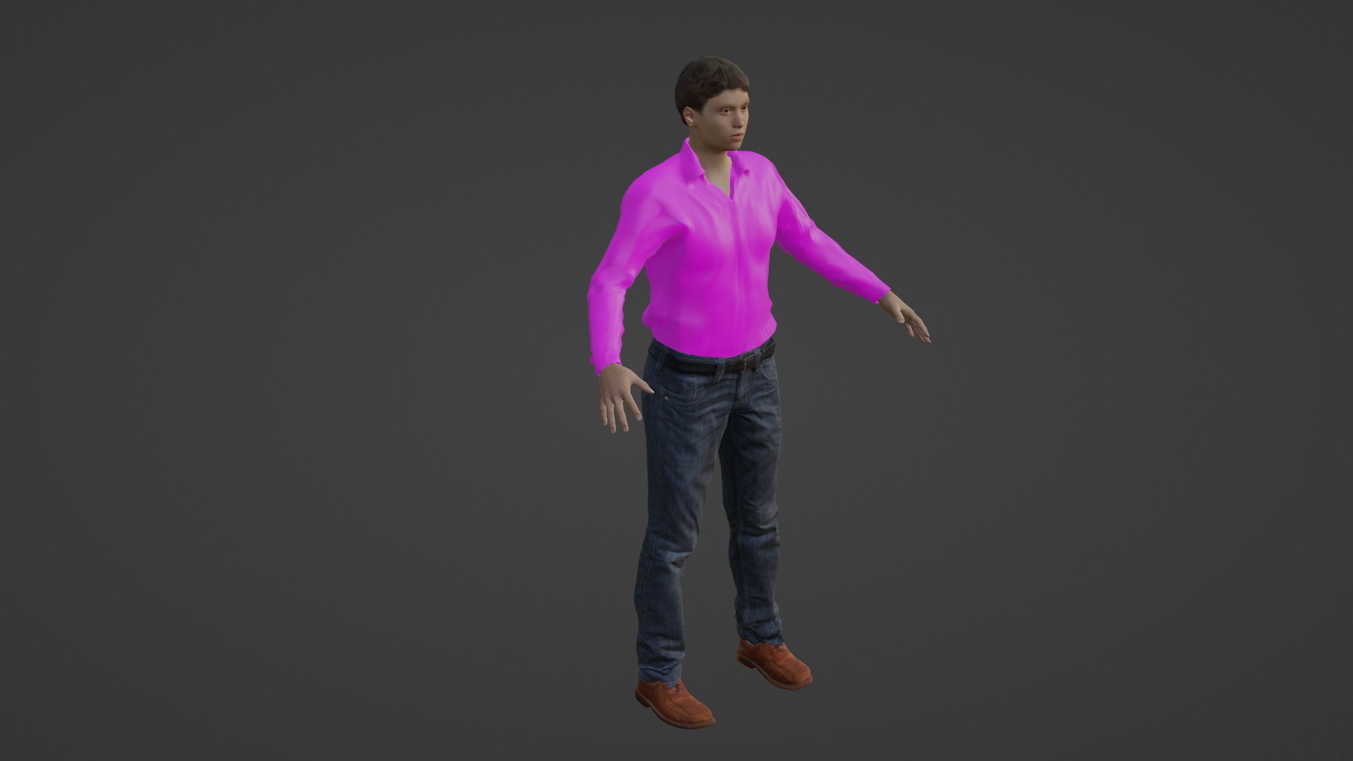 Man Unity Unreal 3D model - TurboSquid 1828439