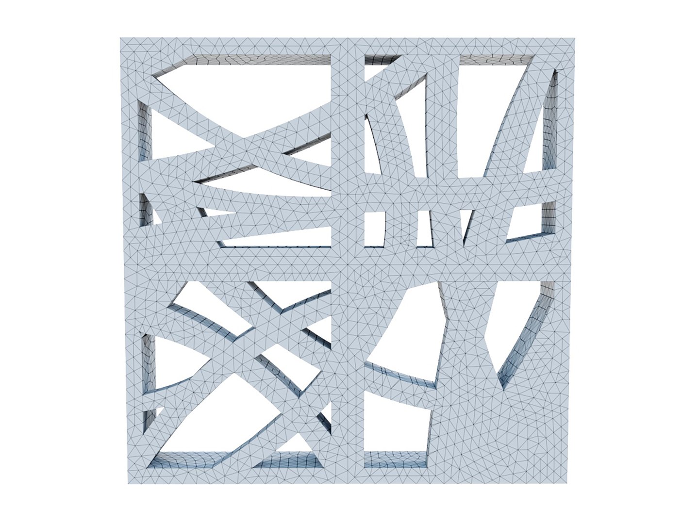 3D Model Cobogo Raizes Wall - TurboSquid 1676471