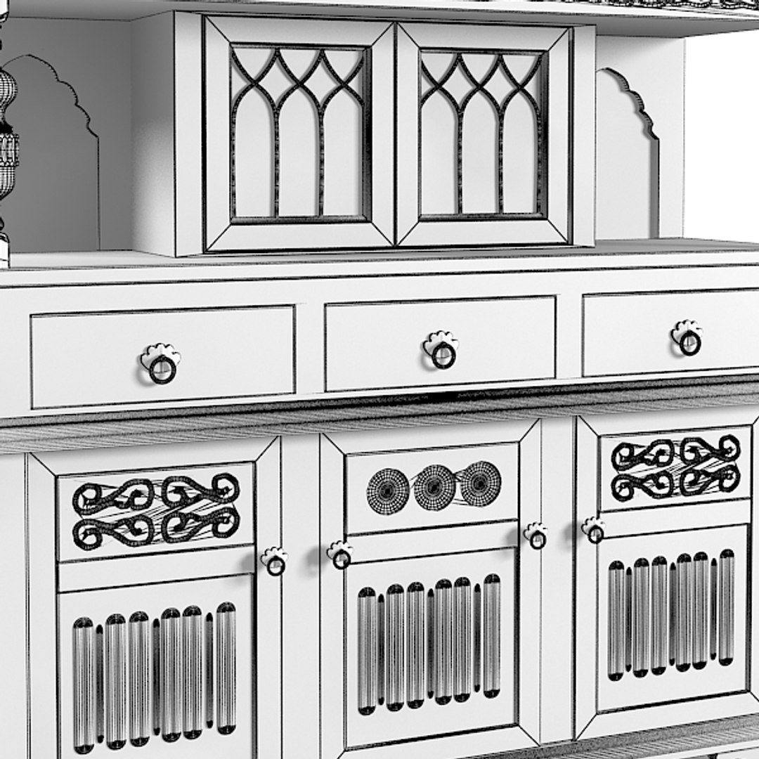 kitchen cupboard 3d model