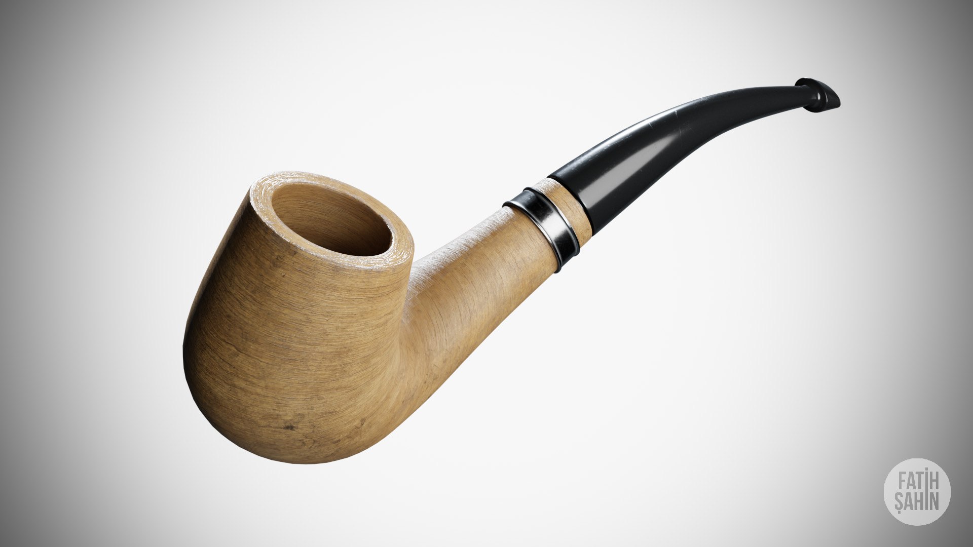 3D Wooden Pipe - TurboSquid 1981680