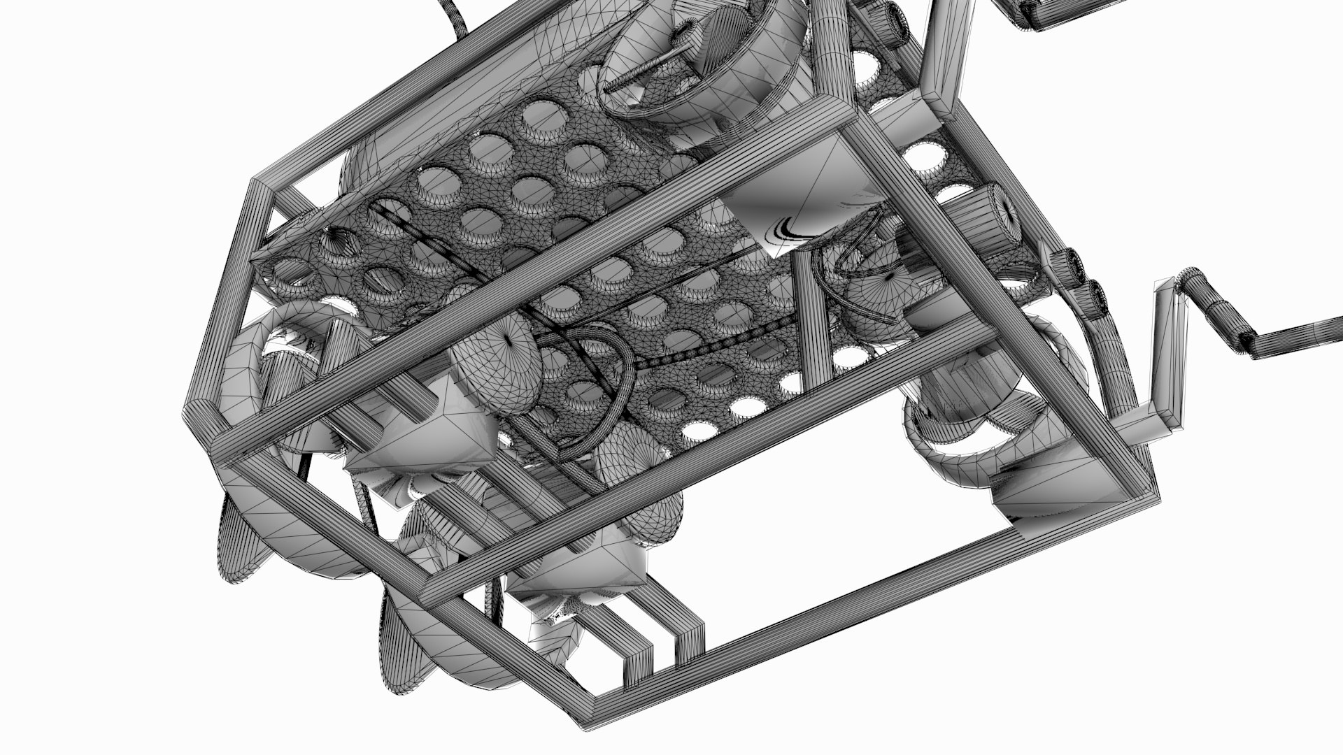 3D Underwater ROV Model - TurboSquid 2077293