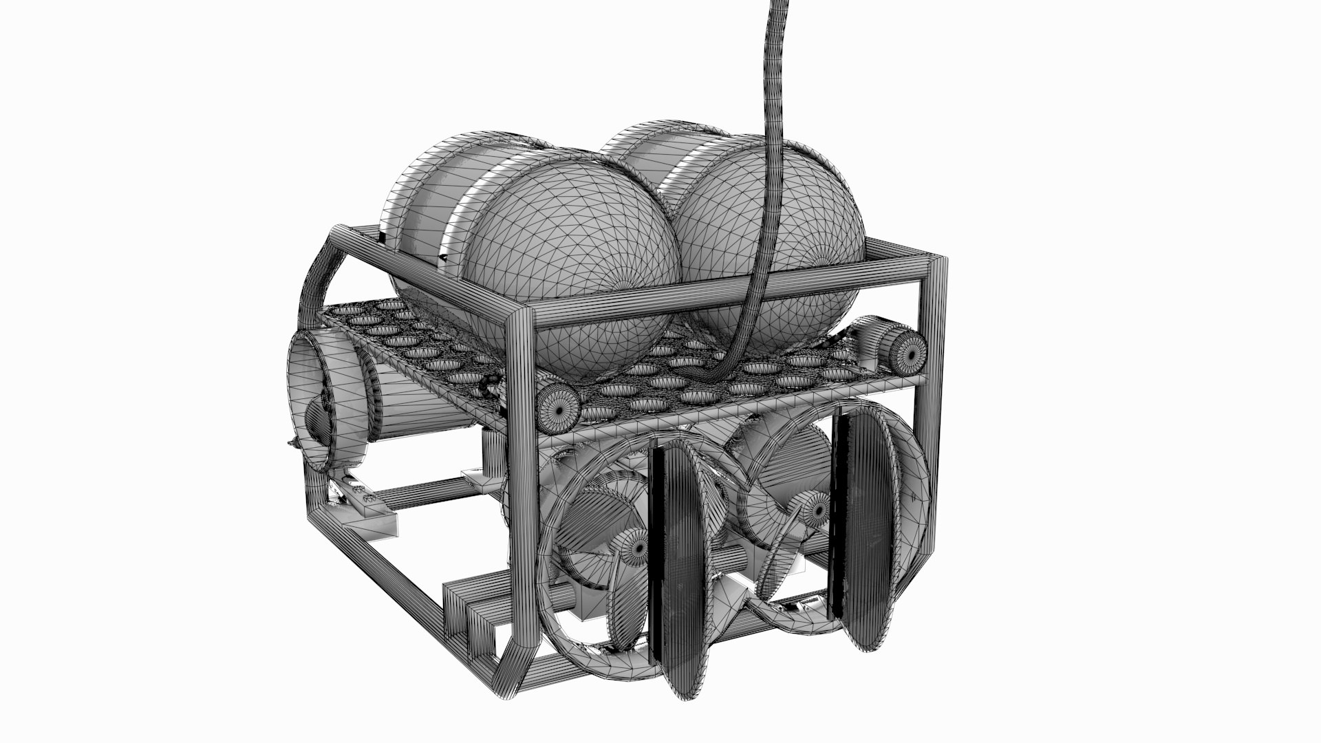 3D Underwater ROV Model - TurboSquid 2077293