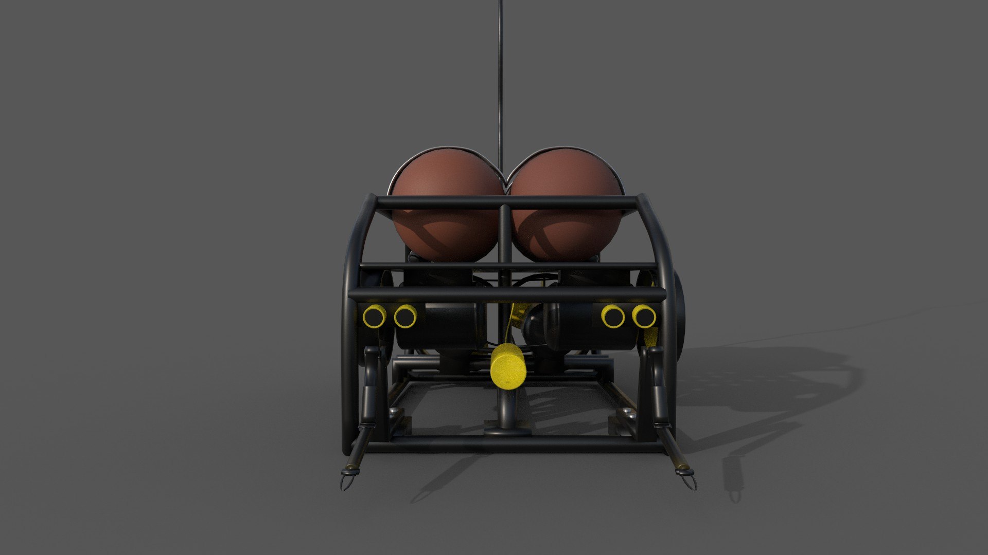 3D Underwater ROV Model - TurboSquid 2077293