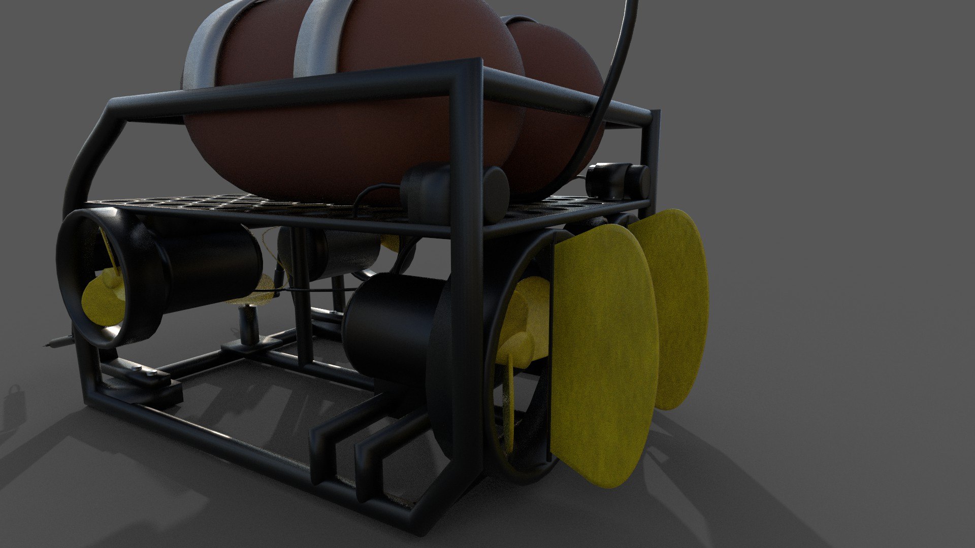 3D Underwater ROV Model - TurboSquid 2077293