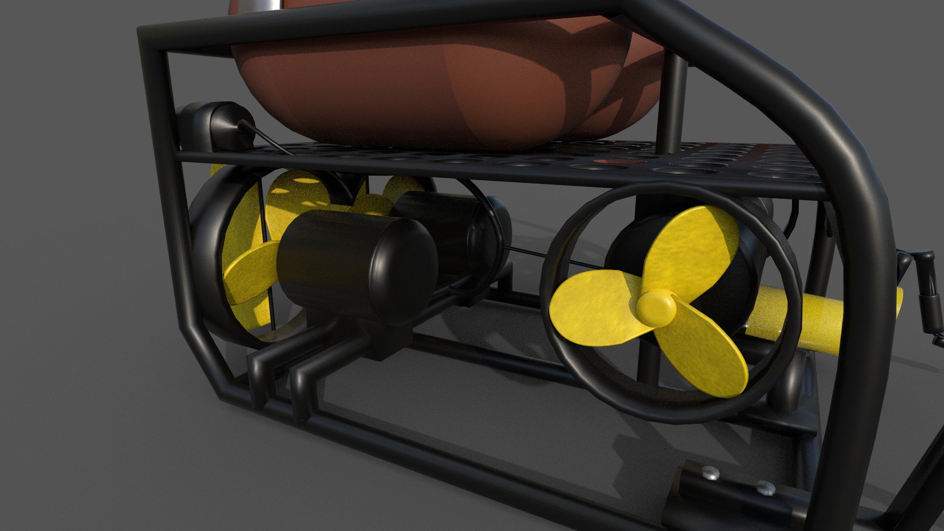 3D Underwater ROV Model - TurboSquid 2077293