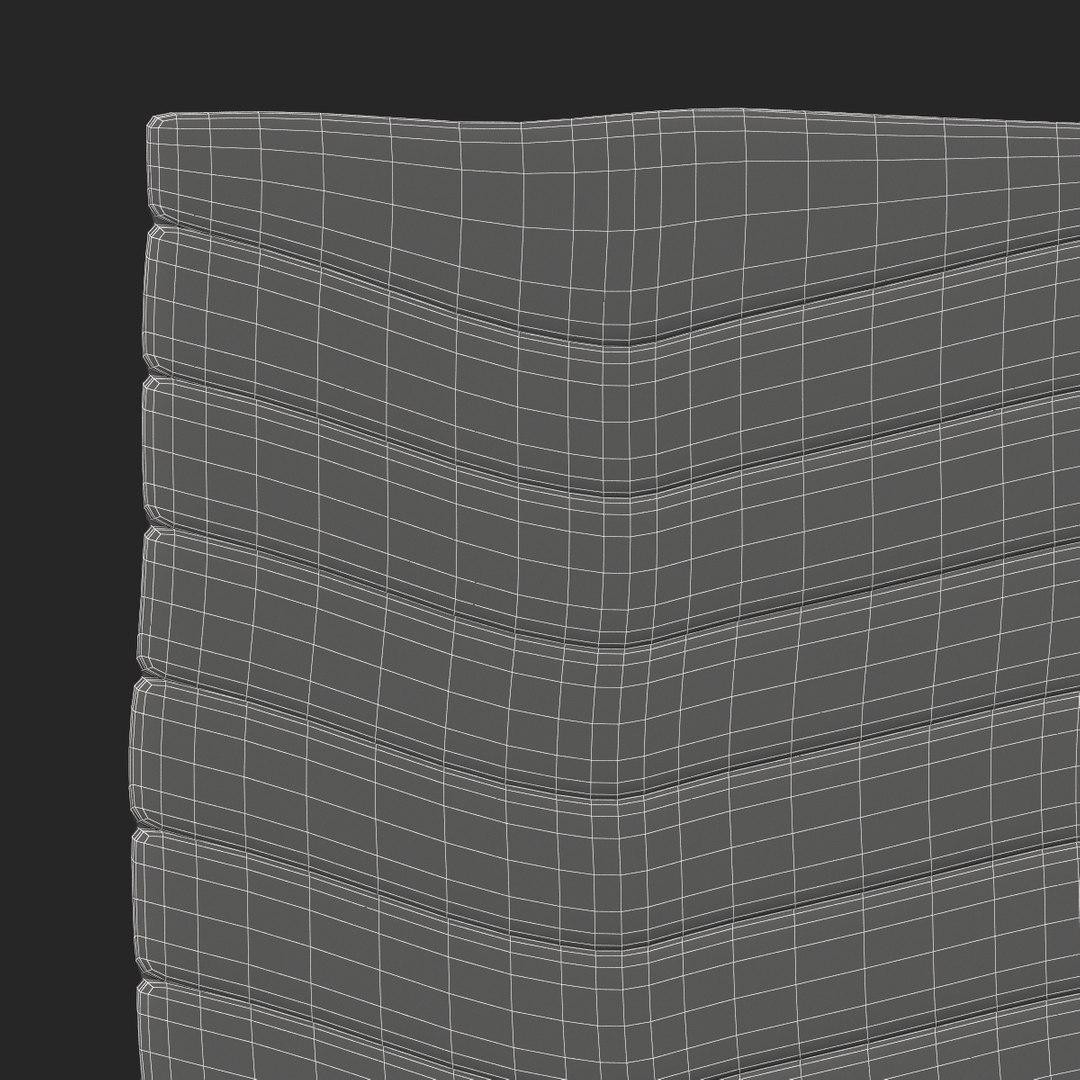 3d model chevron beige ivory area