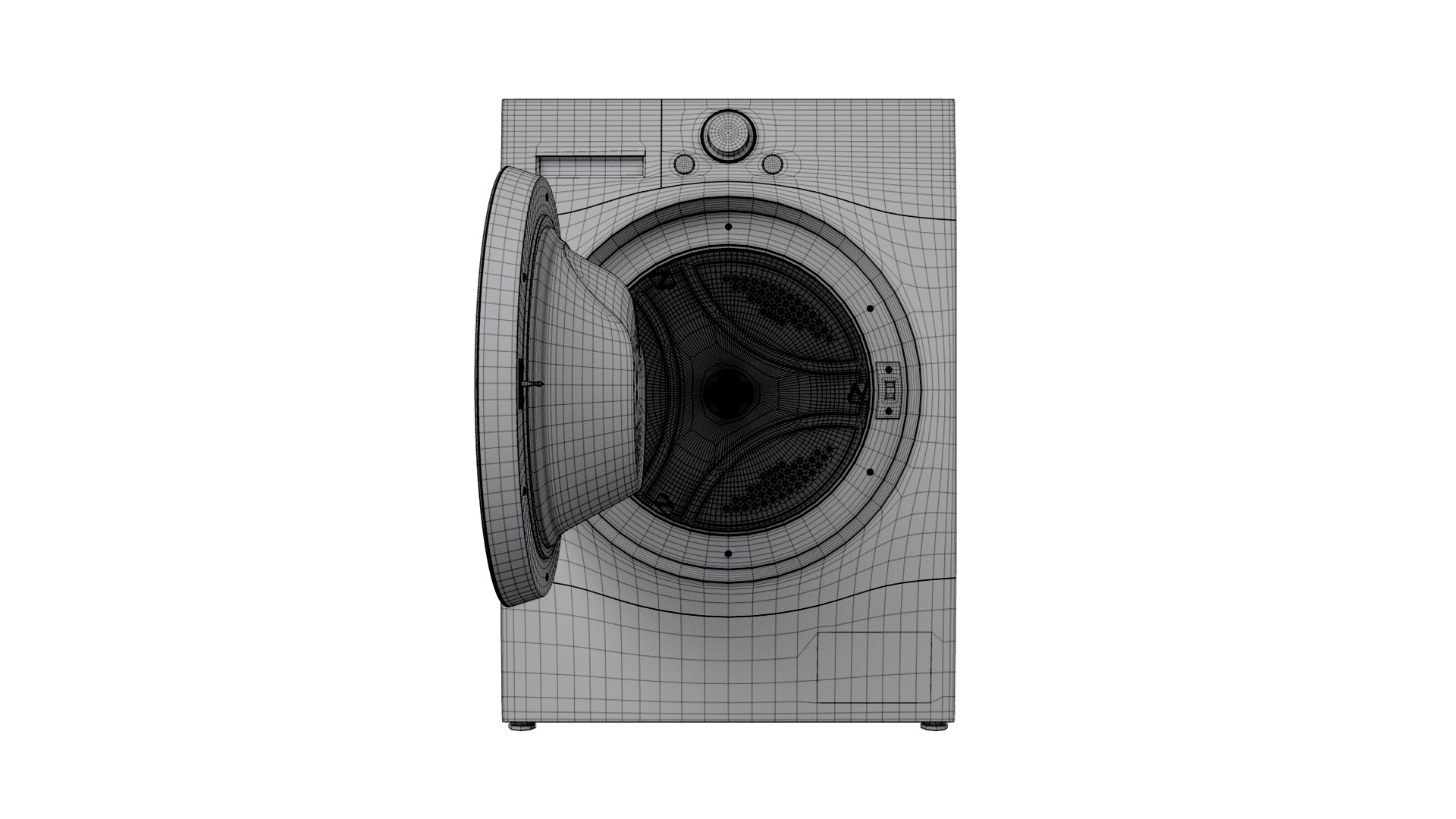 LG Washer and Dryer Collection 3D model - TurboSquid 1816651