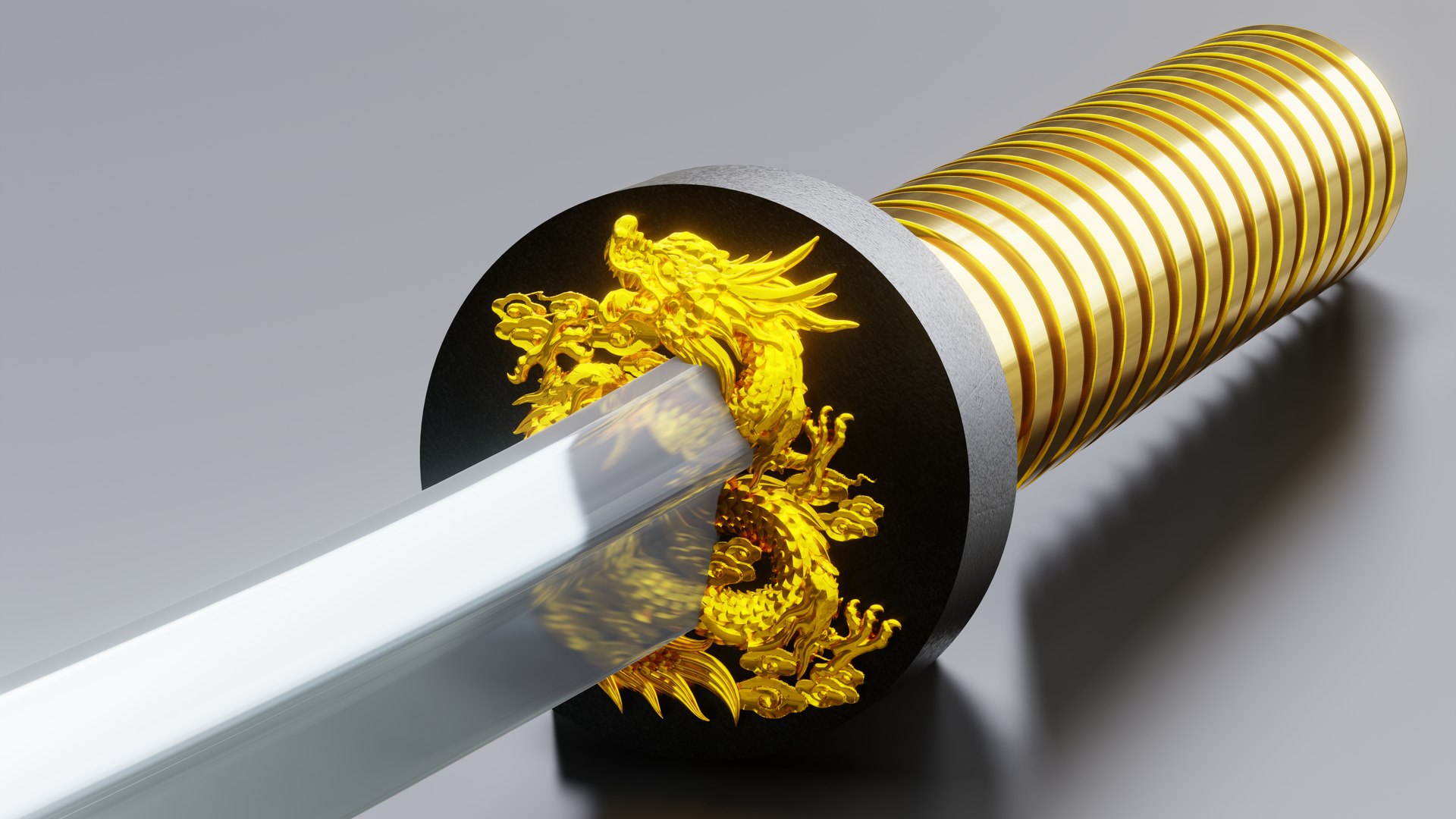 Ninjato AKA Shinobi Sword Model - TurboSquid 2235803