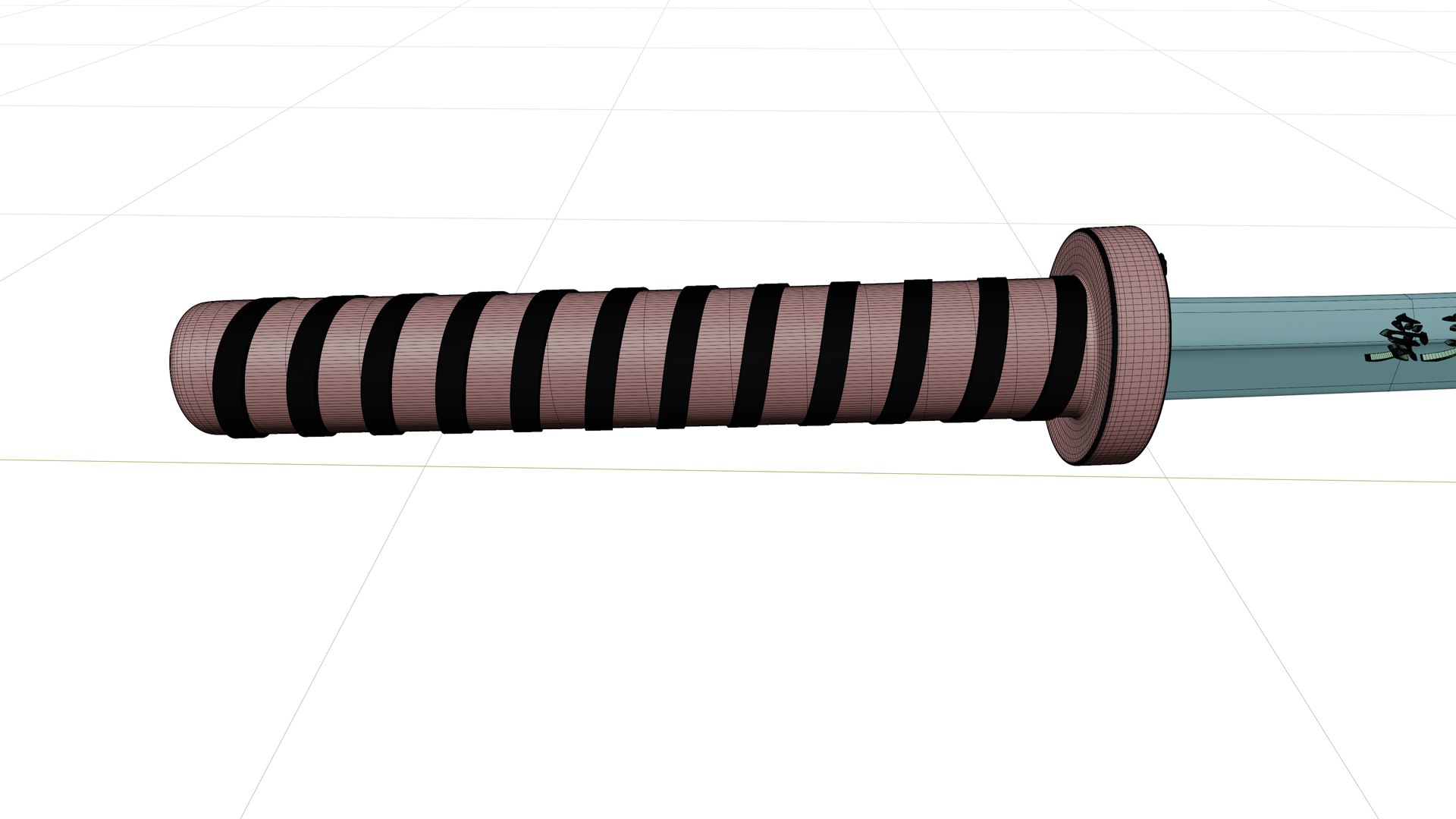 Ninjato AKA Shinobi Sword Model - TurboSquid 2235803