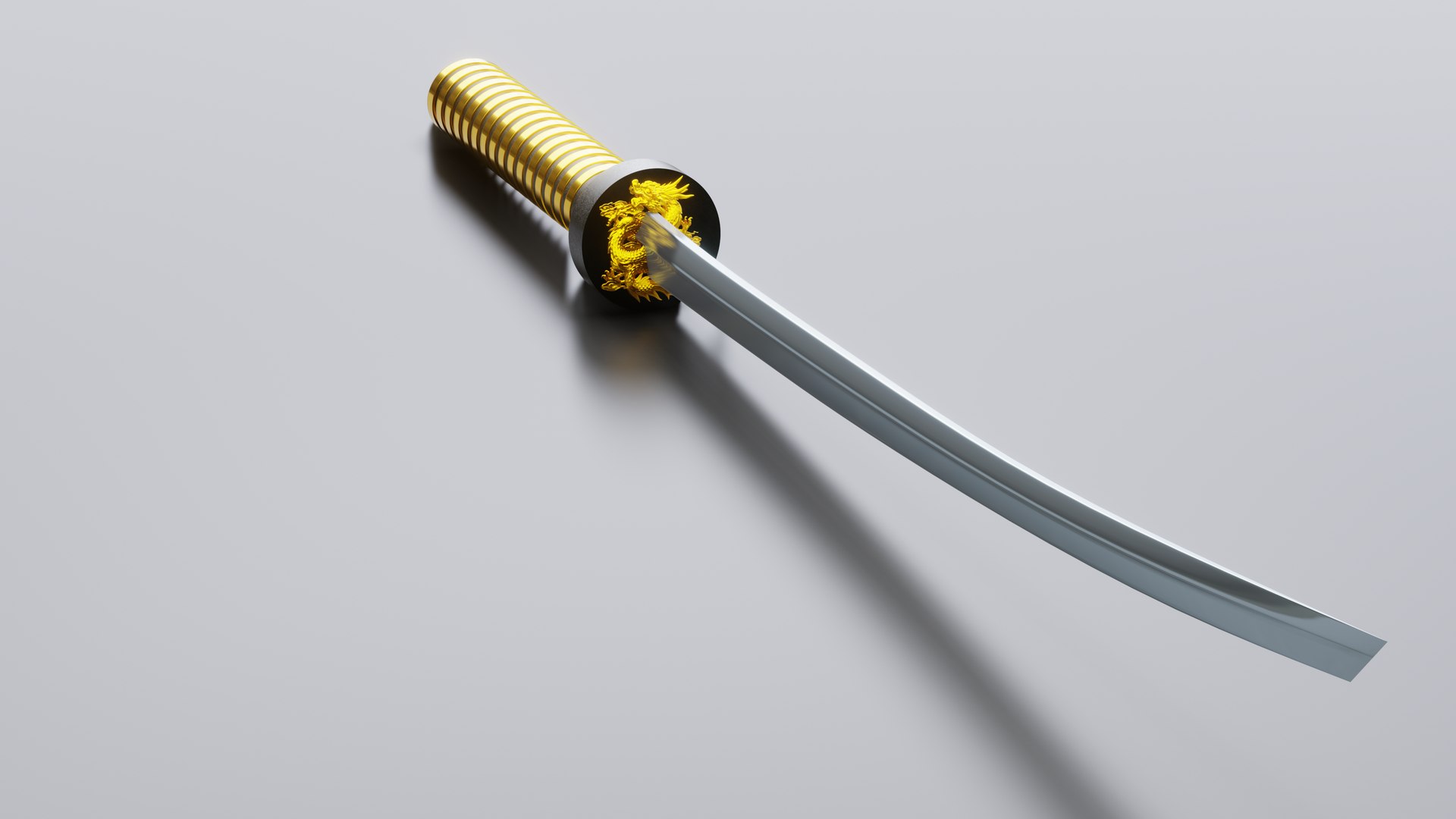 Ninjato AKA Shinobi Sword Model - TurboSquid 2235803