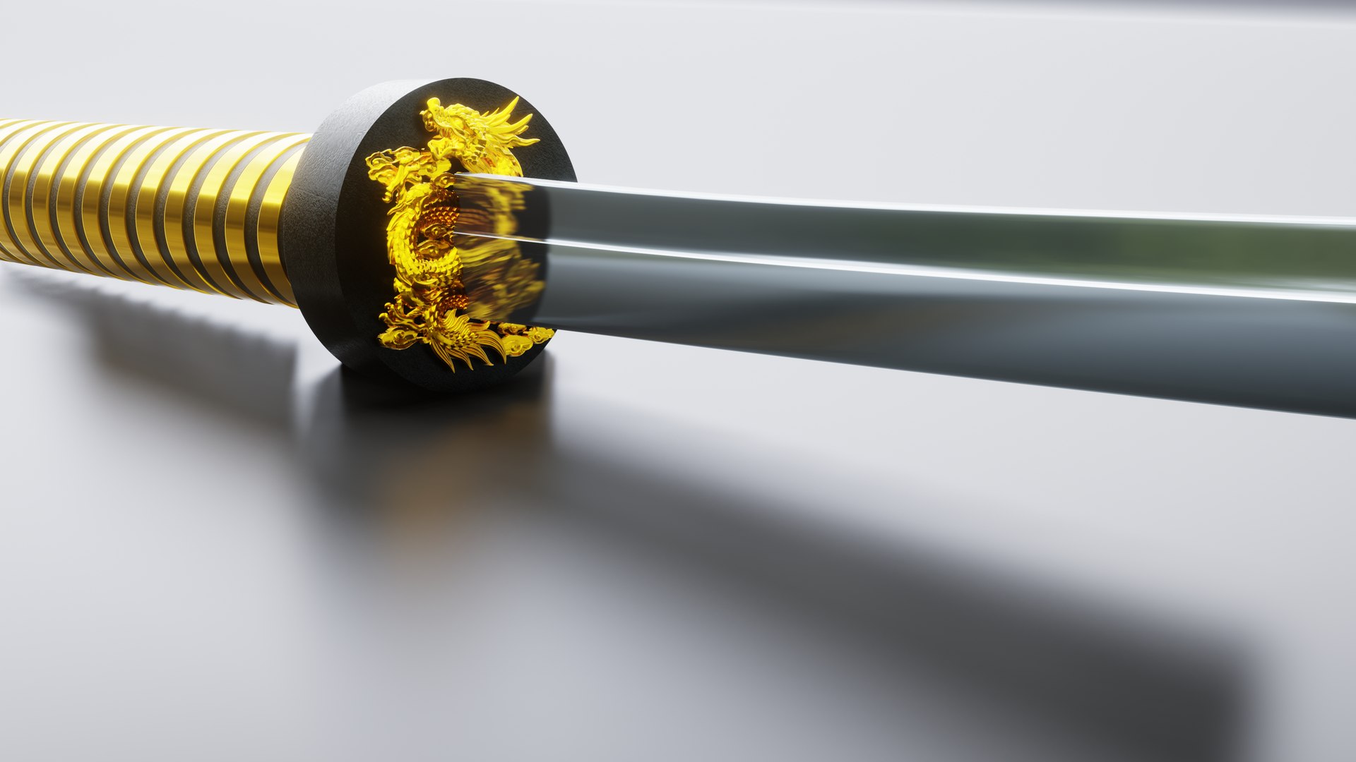 Ninjato AKA Shinobi Sword Model - TurboSquid 2235803