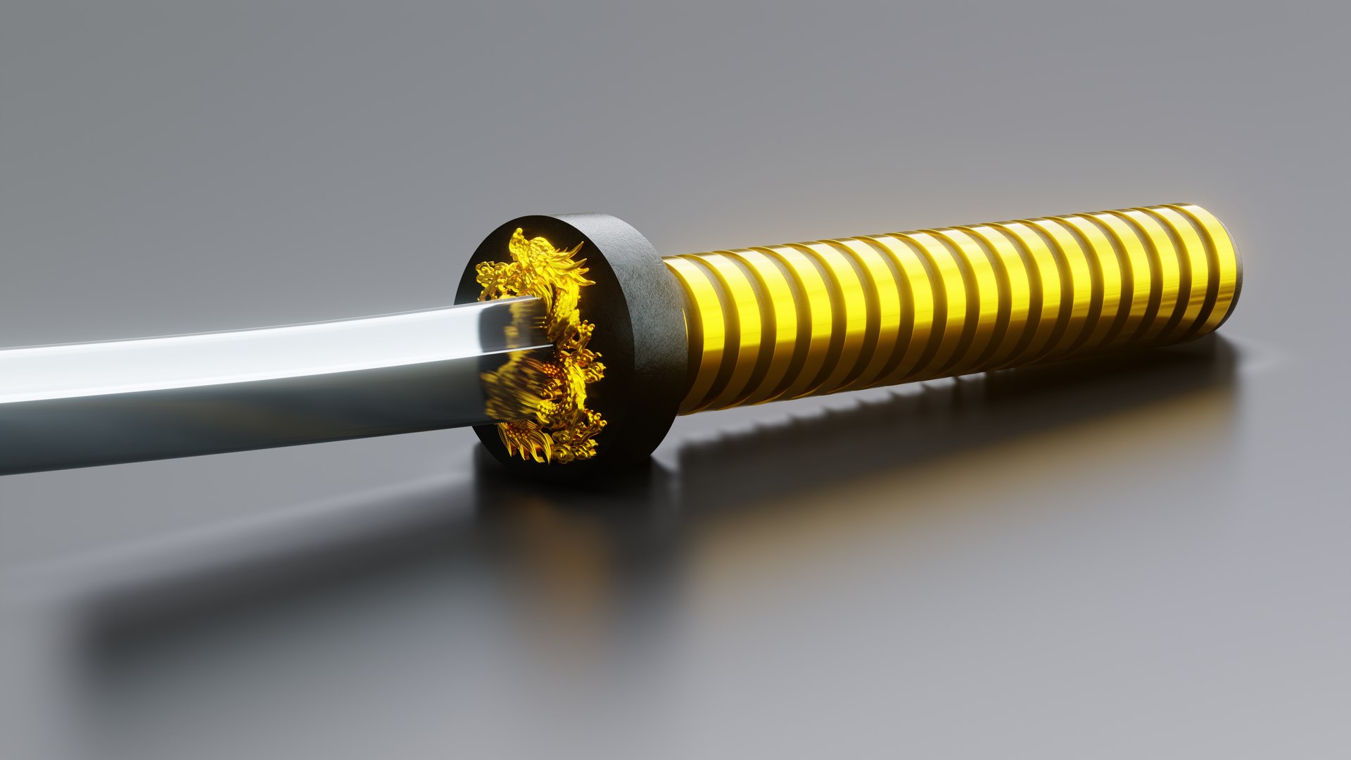 Ninjato AKA Shinobi Sword Model - TurboSquid 2235803