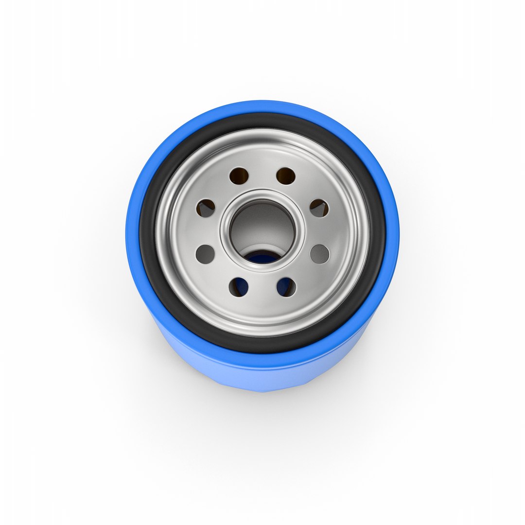 Oil Filter Blue 3D model - TurboSquid 2182248