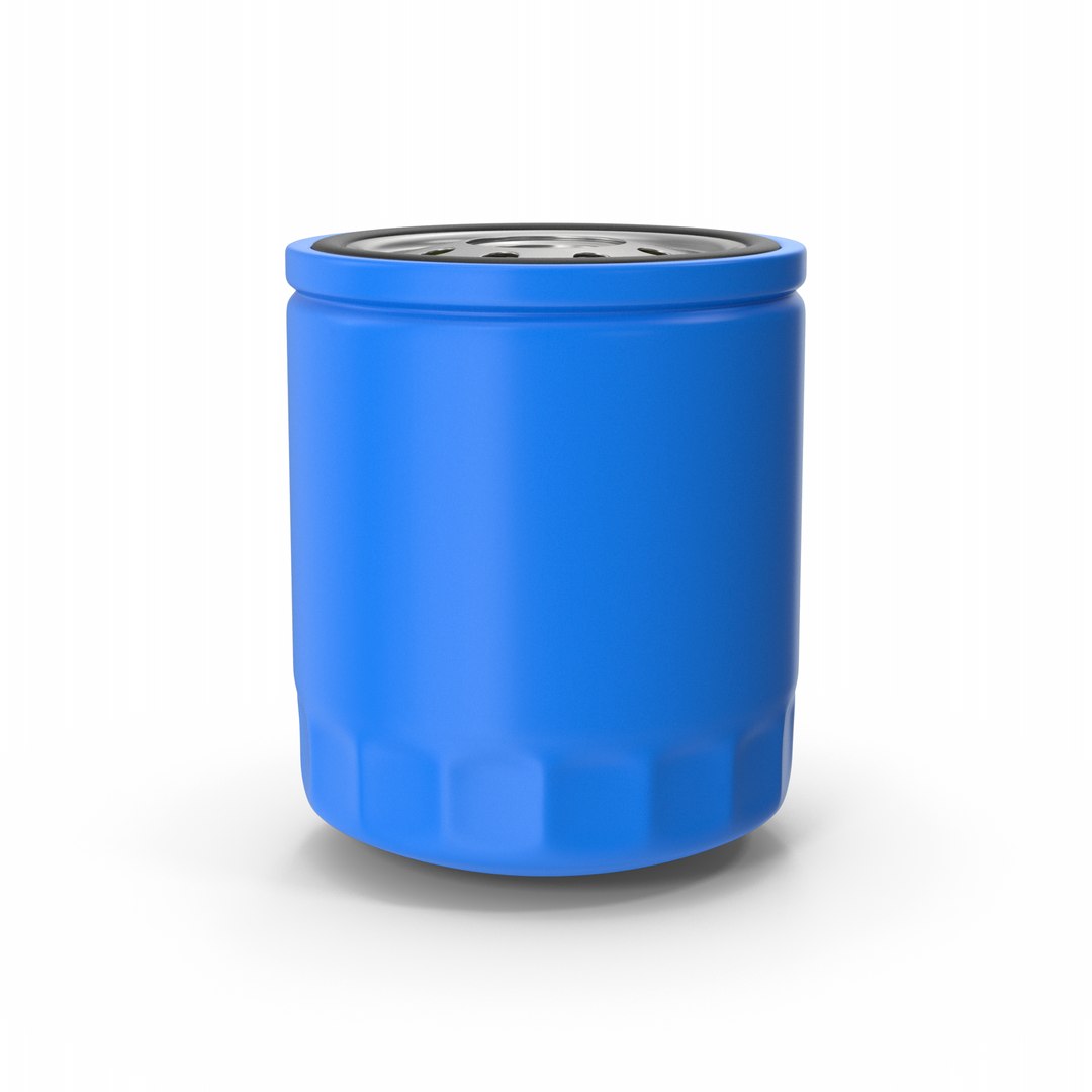 Oil Filter Blue 3D model - TurboSquid 2182248