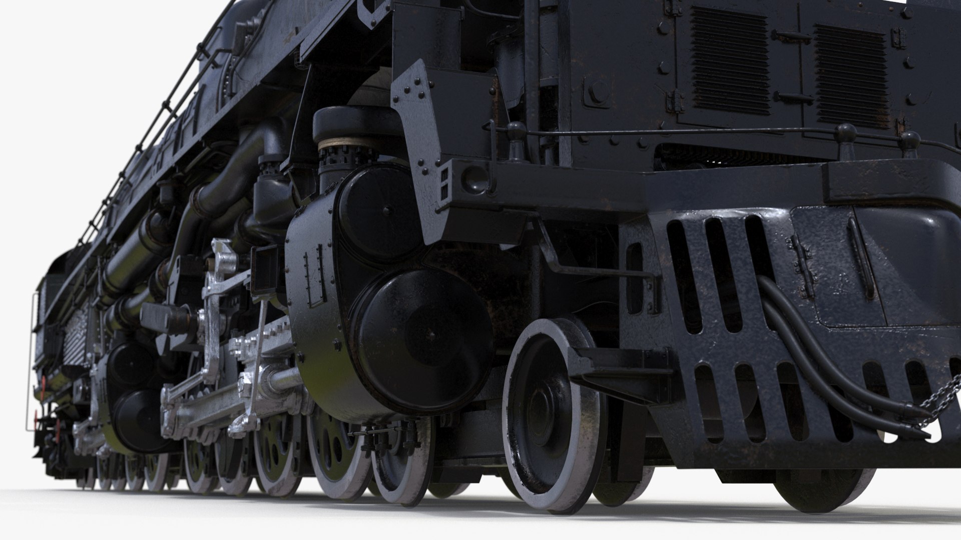 Locomotive Big Boy Rigged For Cinema 4D Model - TurboSquid 2319052