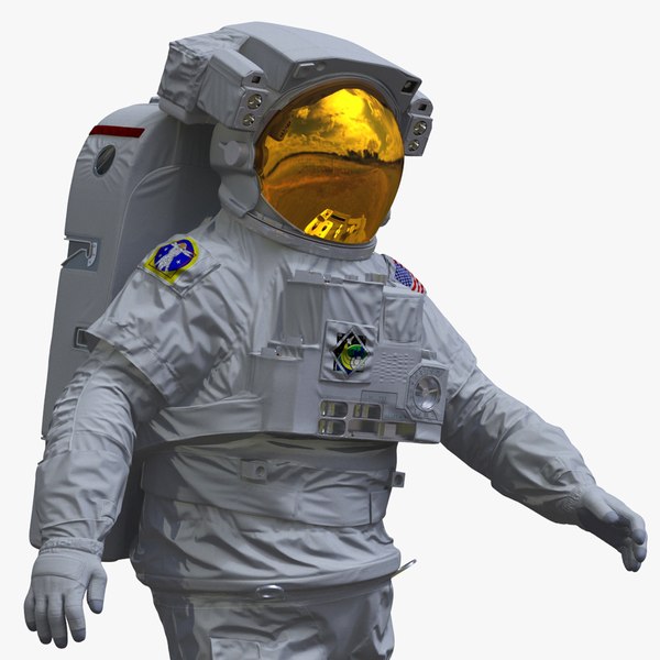 modelo 3d Unidad de movilidad extravehicular con traje espacial EMU ...