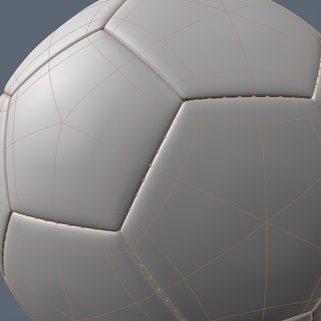 3d soccer ball model